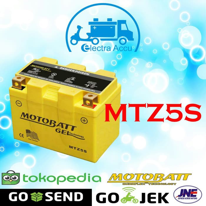Jual aki motor motobatt MTZ5S | Shopee Indonesia
