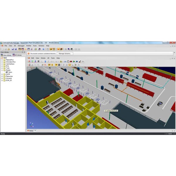 Jual aplikasi Simulasi Pabrik Siemens Tecnomatix 16.0.2 Simulasi Proses ...