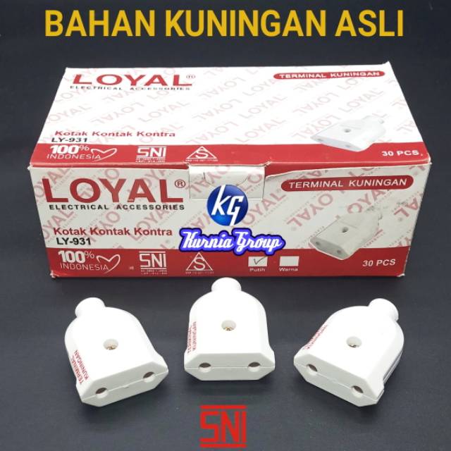 Jual STEKER CONTRA LOYAL LY 931 GEPENG BAHAN KUNINGAN JEK FEMALE JACK ...