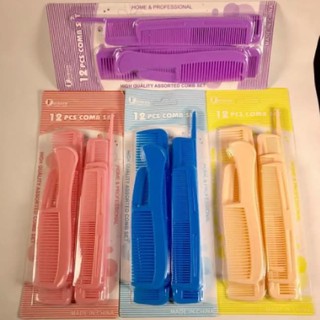 Jual Sisir set isi 12 in 1 - sisir isi 12 pcs | Shopee Indonesia