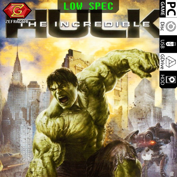 Jual THE INCRIDIBLE HULK PC Full Version/GAME PC GAME/GAMES PC GAMES ...