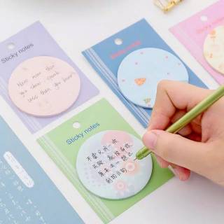 Sticky notes bulat motif Kawaii | Shopee Indonesia