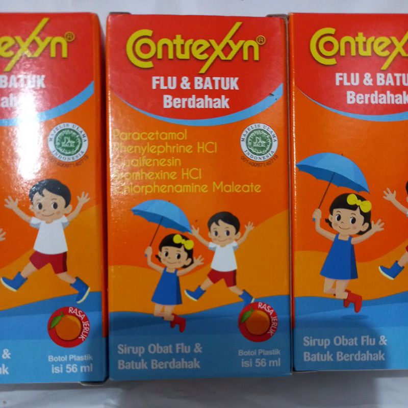 Jual CONTREXYN FLU DAN BATUK BERDAHAK SIRUP 56 ml | Shopee Indonesia