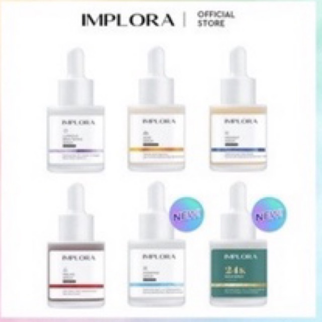 Jual serum implora lengkap varian original | Shopee Indonesia