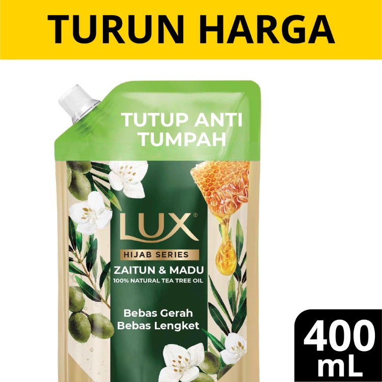 Jual Lux Body Wash Hijab Series Olive Honey 400ml | Shopee Indonesia