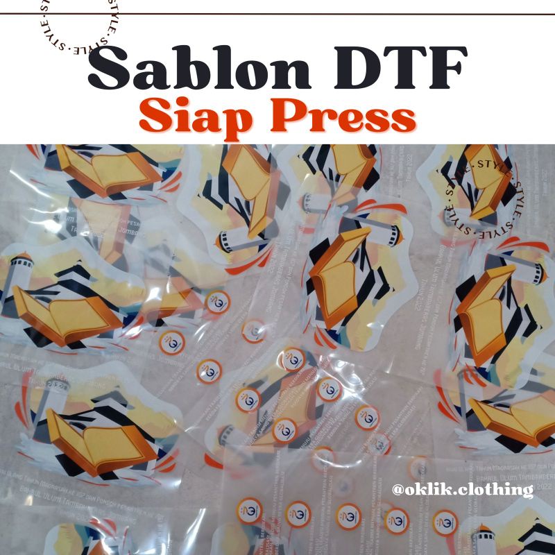 Jual CETAK SABLON DTF SIAP PRESS | Shopee Indonesia Jual CETAK SABLON DTF SIAP PRESS | Shopee Indonesia