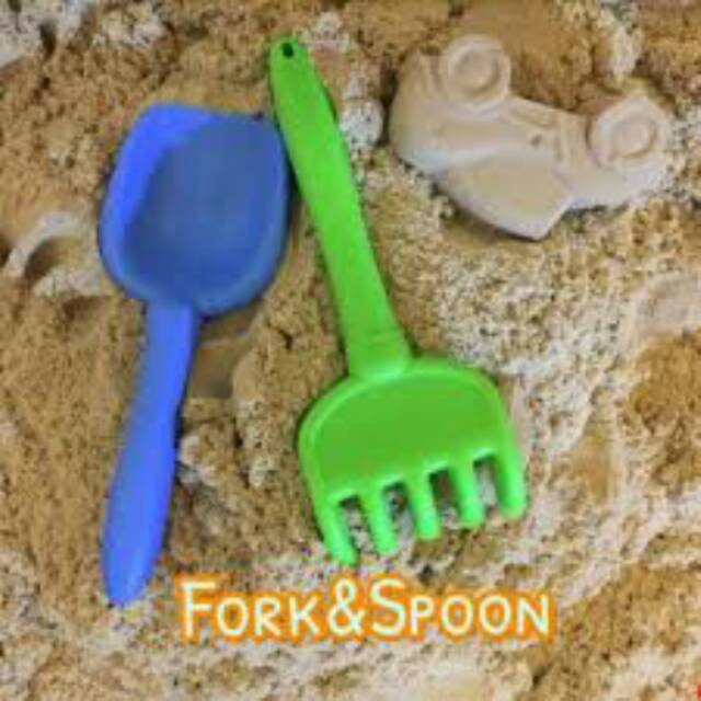 Jual Motion sand fork and spoon | Shopee Indonesia