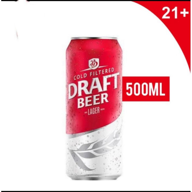 Jual Bir Draft Kaleng 500ml | Shopee Indonesia