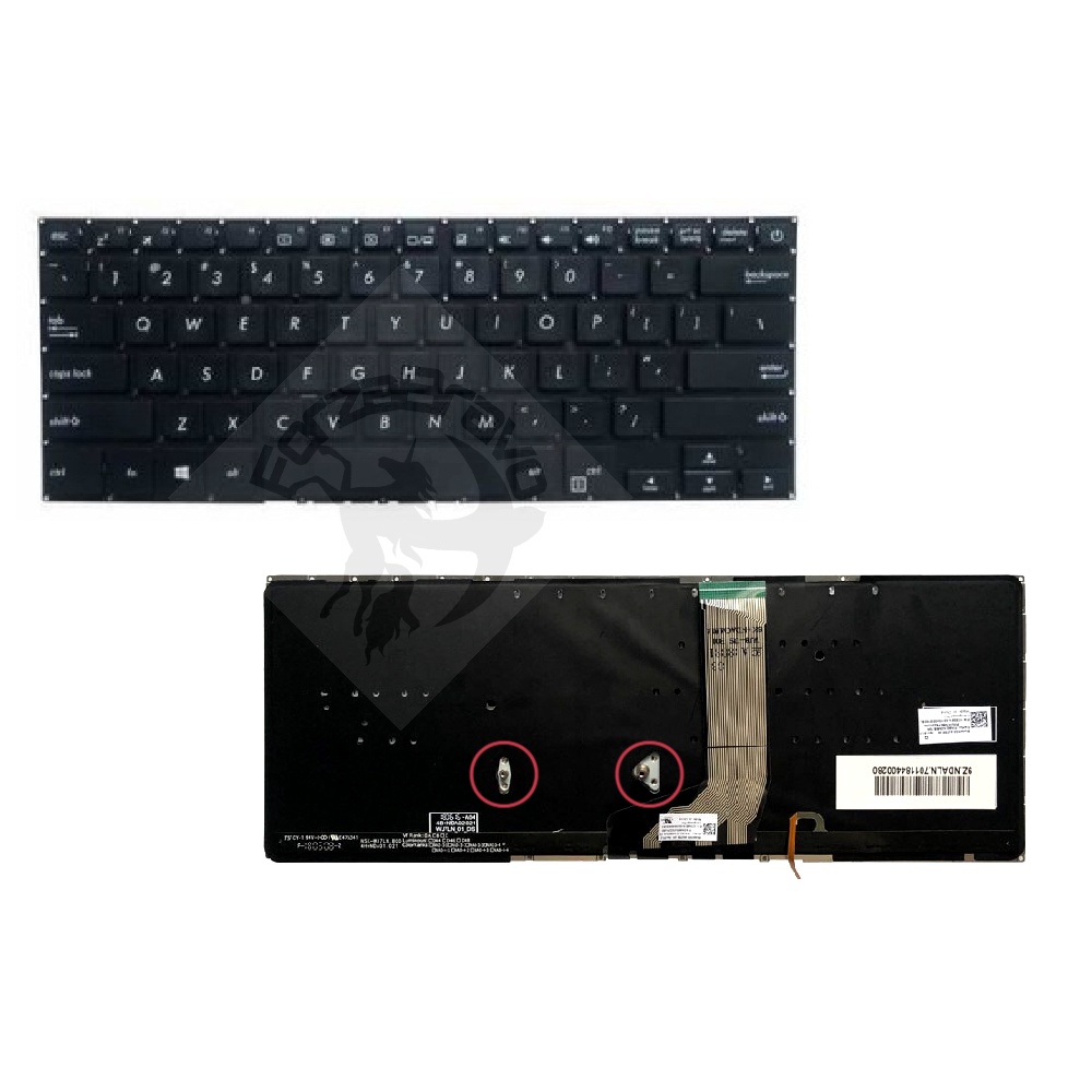 Jual ASUS Keyboard Laptop VivoBook S14 S410 S410U S410UA X411 X411U X411UQ X411SC X411UV US ...