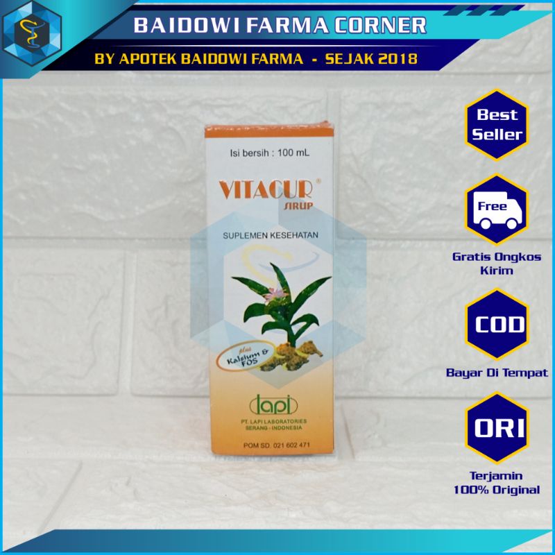 Jual VITACUR SYRUP 100 ML | Shopee Indonesia
