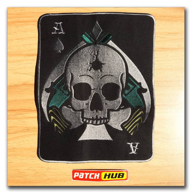 Jual SKULL AS BACKPATCH EXTRA LARGE | Shopee Indonesia