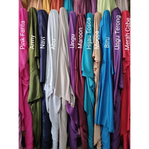 Jual Satin Velvet / Saten / Satin / Saten Velvet / Kain Velvet / Bahan ...
