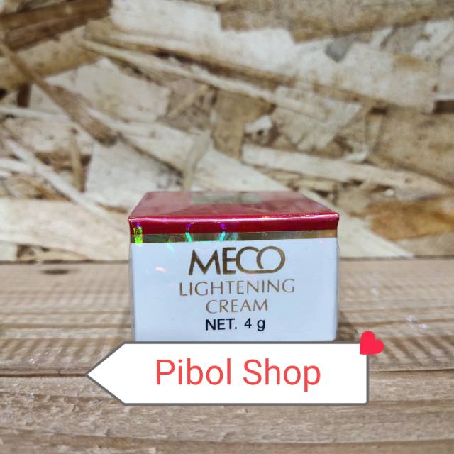 Jual MECO LIGHTENING CREAM 4g Indonesia|Shopee Indonesia