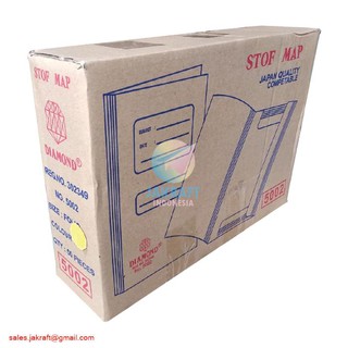 Jual Stof Stop Map Stofmap Stopmap DIAMOND 5002 Kuning Folio Bufalo ...