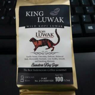 Jual Kopi Luwak Liar ( Sumatran King Gayo ) | Shopee Indonesia