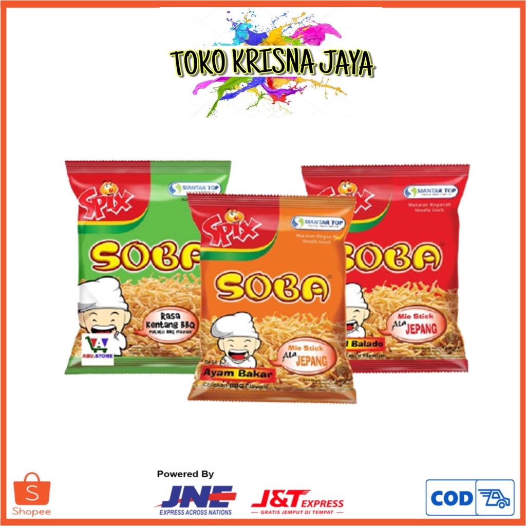 Jual SNACK MIE SOBA MIE STICK ALA JEPANG RASA BALADO | AYAM BAKAR | BBQ ...