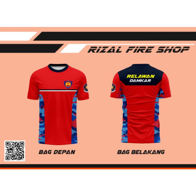 Jual JERSEY REDKAR (RELAWAN PEMADAM KABAKARAN) | Shopee Indonesia