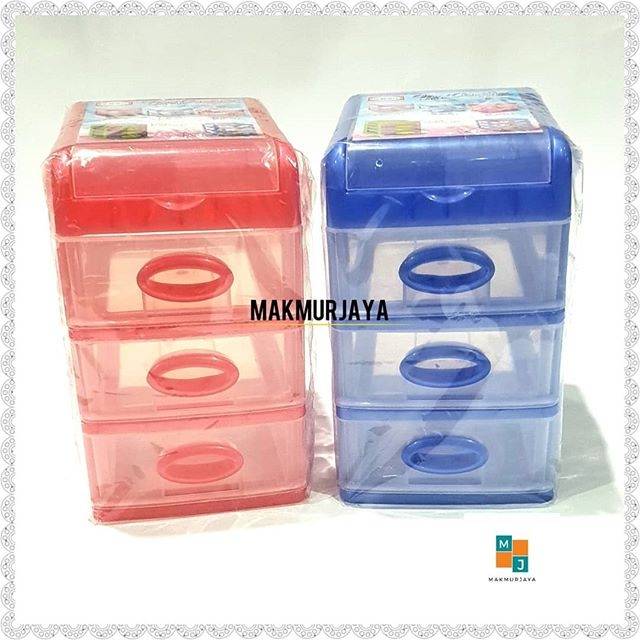 Jual Laci Mini Container Shinpo 363 C4 susun 4 Laci serbaguna Laci ...