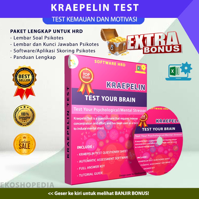 Jual Software Psikotes KRAEPELIN TEST Full Version - For HRD Indonesia ...