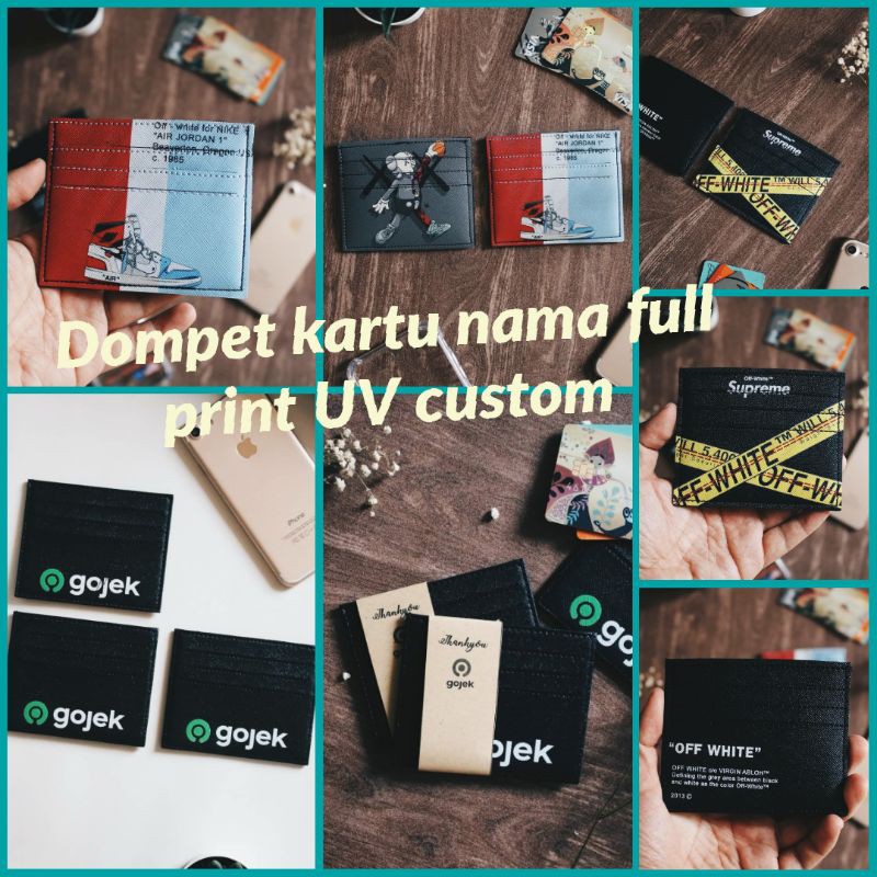Jual Dompet kartu nama kartu ATM/ e-money custom full print 2 sisi ...