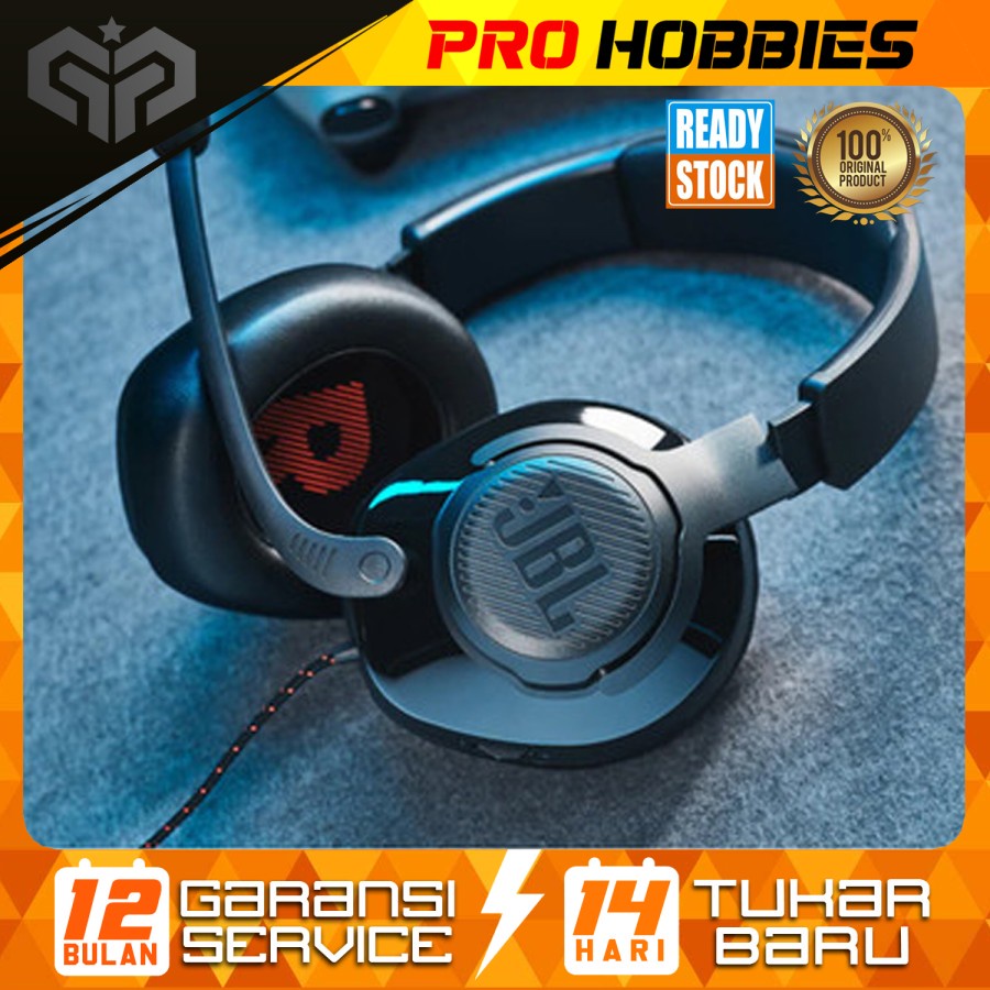 Jual JBL Quantum 200 Wired Over Ear Gaming Headphones Original | Shopee Indonesia