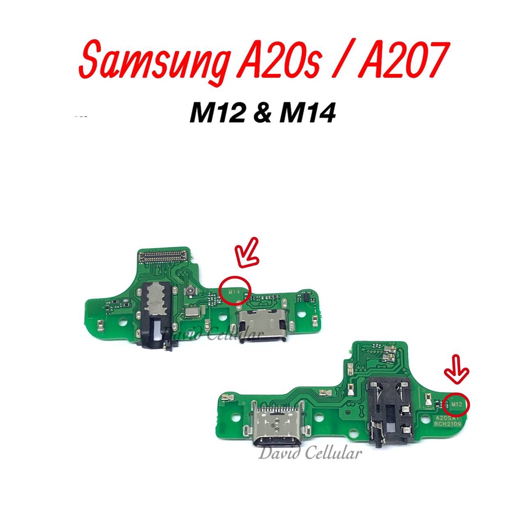 Jual PCB SAMSUNG A20S A207 A207F - PAPAN KONEKTOR CAS SMART IC | Shopee ...
