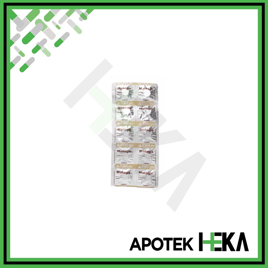 Jual Molagit Tablet Attapulgite Pectin Obat Diare Strip isi 10 (SEMARANG) | Shopee Indonesia