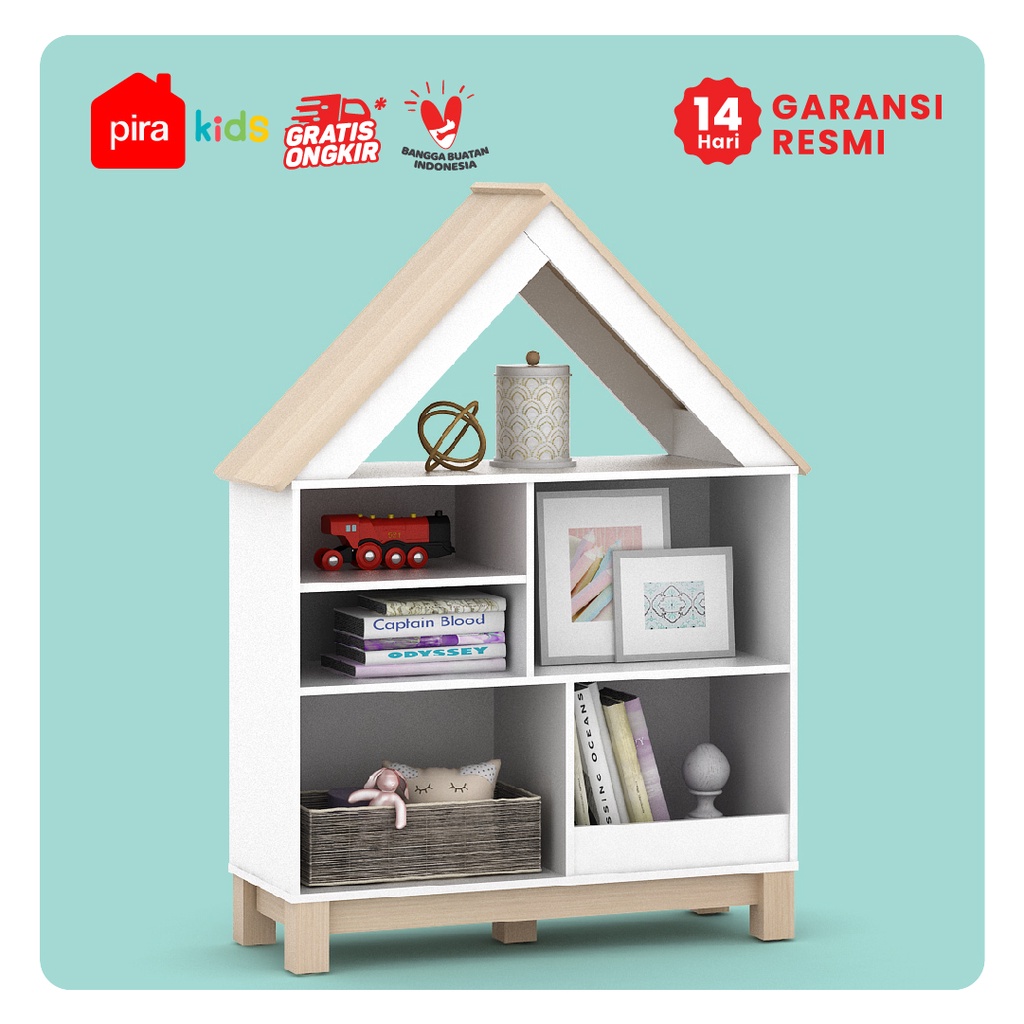 Jual Pira Kids - Joey BC80 Rak Buku Anak / Rak Buku Montessori | Shopee ...