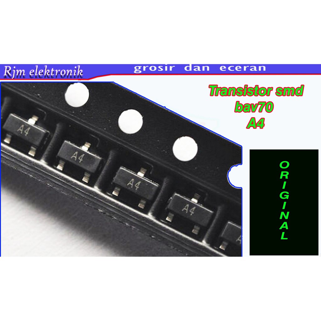 transistor smd bav70 A4 | Shopee Indonesia