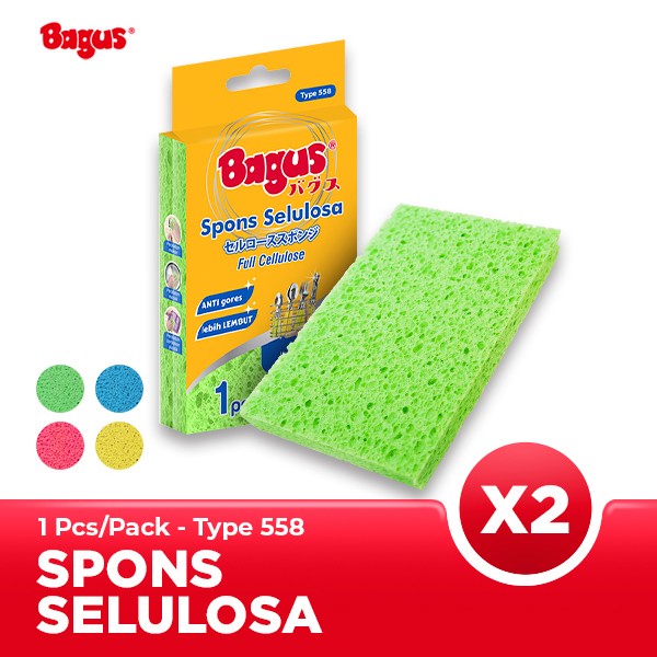 Jual Bagus Sabut Spons Selulosa 1's Type 558 - Spons Daya Serap Tinggi ...