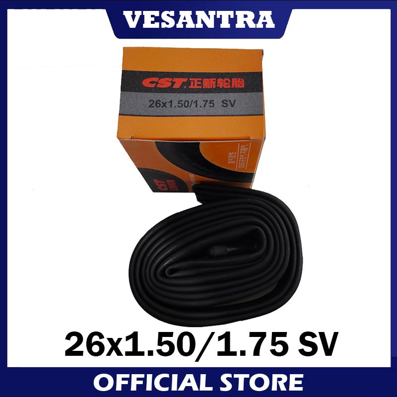 Jual CST Ban Dalam Sepeda MTB 26 x 1.5 - 1.75 inch Schrader Pentil Besar | Shopee Indonesia