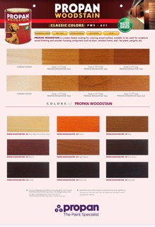 Jual PROPAN WOOD STAIN PWS-631 1LT MEWARNAI DAN MELINDUNGI KAYU INDOOR ...
