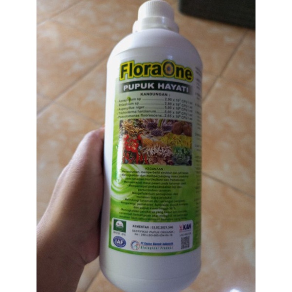 Jual Floraone Pupuk Hayati fungsida Hayati Tricoderma cair 1liter | Shopee Indonesia