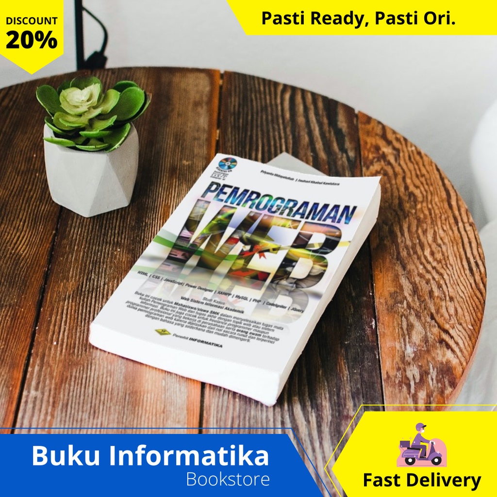 Jual Buku Pemrograman Web (Edisi Revisi) + Bonus CD Indonesia|Shopee ...