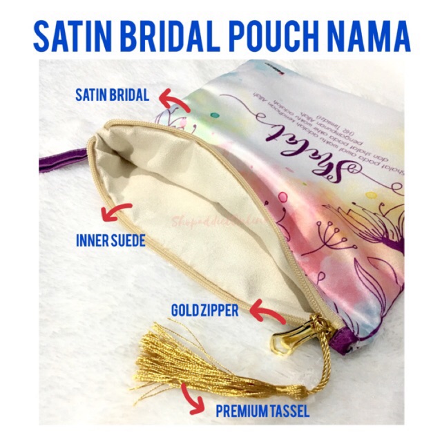 Jual PO Pouch Nama / Custom Pouch | Shopee Indonesia
