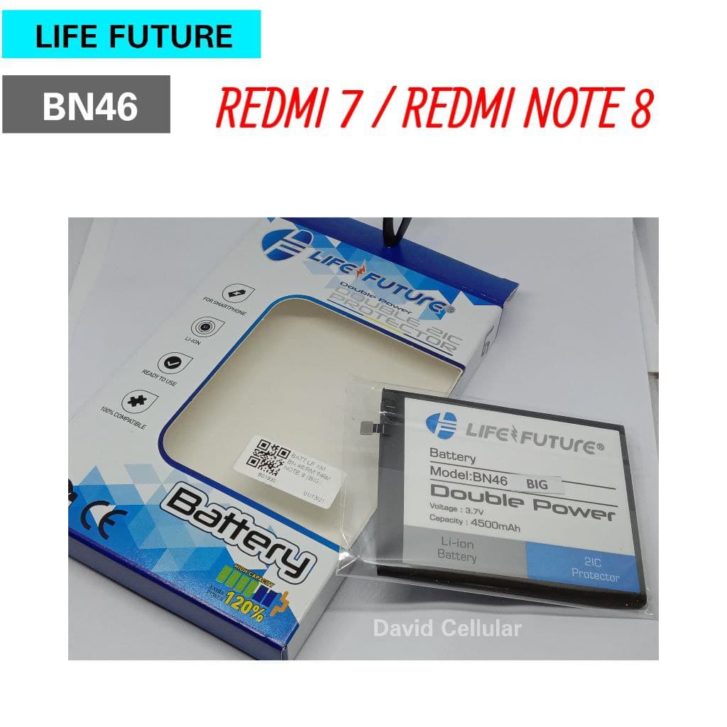 Jual BATRE LF XIAOMI BN46 REDMI 7 / REDMI NOTE 8 LIFE FUTURE - BATERAI ...