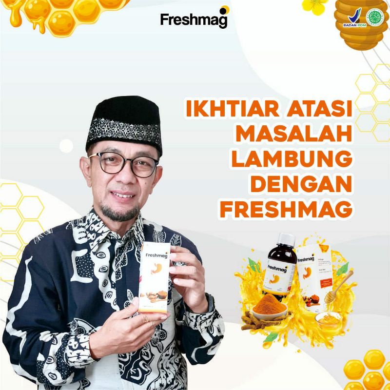 Jual FRESHMAG - Madu Herbal 3x Lebih Efektif Atasi Masalah Asam Lambung / Maag / GERD / Magh ...