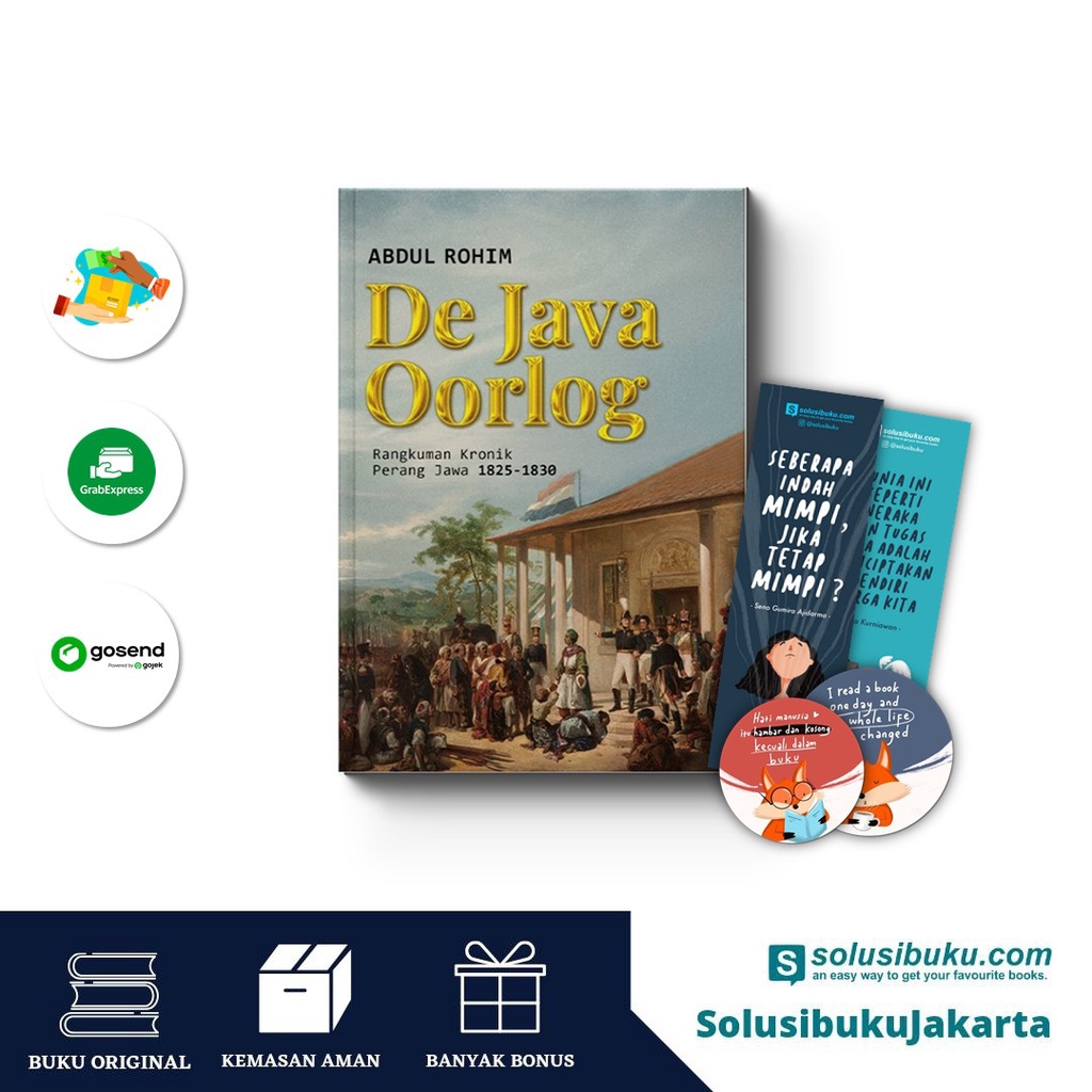 Jual [Solusibuku Jakarta] De Java Oorlog Rangkuman Kronik Perang Jawa ...