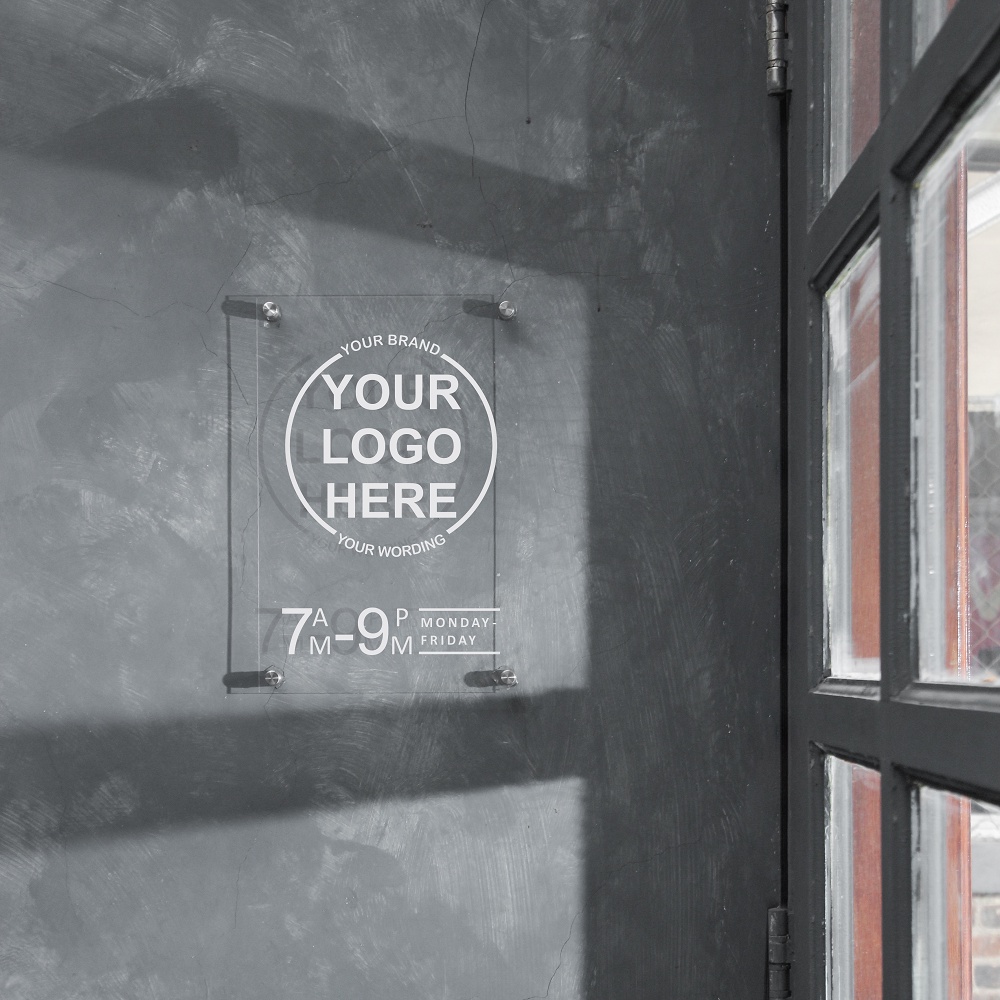 Jual signage custom akrilik - Custom Design Sendiri - papan tanda jam ...