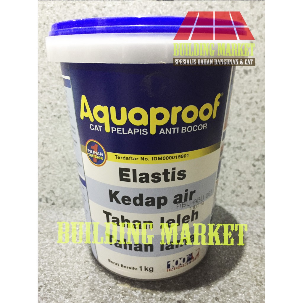 CAT TEMBOK PELAPIS ANTI BOCOR AQUAPROOF WATERPROOFING EXTERIOR 1 KG ...
