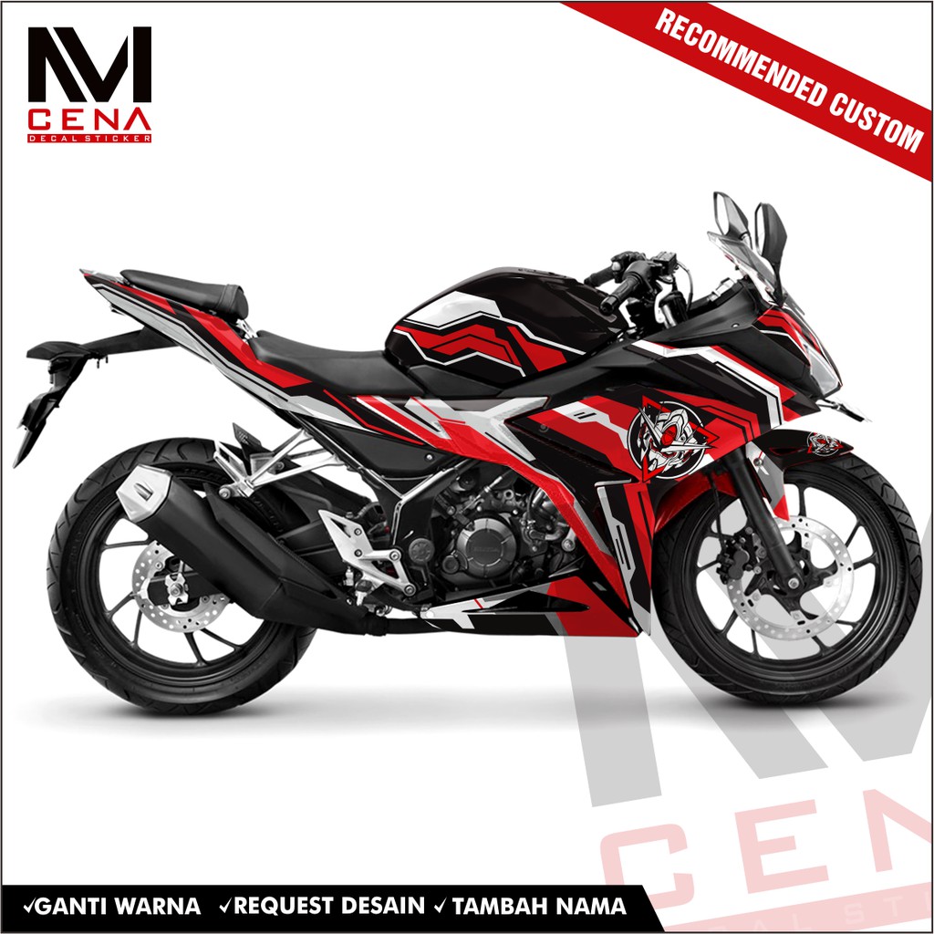 Jual Sticker Decal Full body cbr 150r sticker cbr 150r gundam custom ...