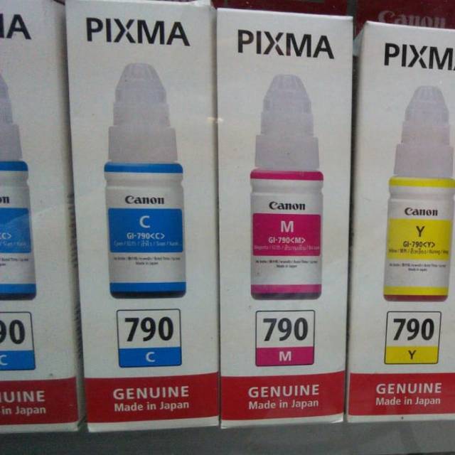 Jual Tinta canon pixma 790 cmy tinta canon 790 warna | Shopee Indonesia