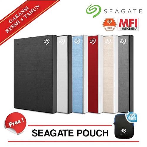 Jual Seagate BUP Slim 1TB Hard Disk Drive External / HDD 1 TB Eksternal ...