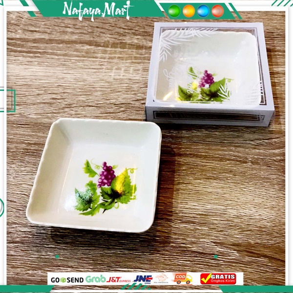 Jual SOUVENIR MANGKUK MELAMIN KOTAK KEMASAN MIKA / MANGKUK MINI MELAMIN ...