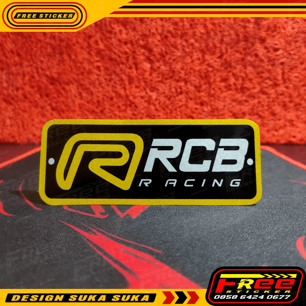Jual LOGO ATAU EMBLEM KNALPOT RCB Racing | Shopee Indonesia