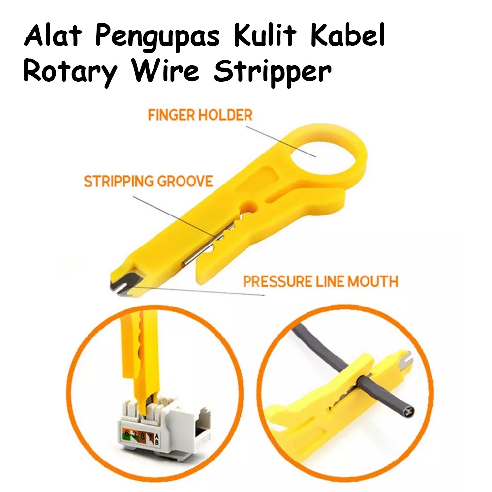 Jual Rotary Wire Stripper Alat Pengupas Kulit Kabel | Shopee Indonesia