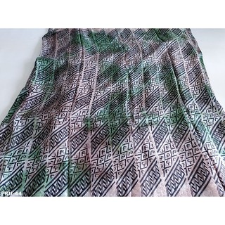 Jual Kain Tenun Dobby Batik Bugis Makassar Gradasi Hijau - Tenun ...