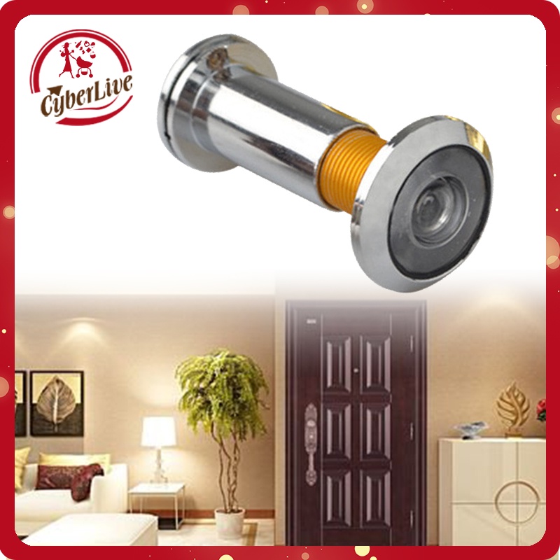 Jual Safety Door Viewer Pintu 16mm Door View 200 Degree Lubang Intip ...