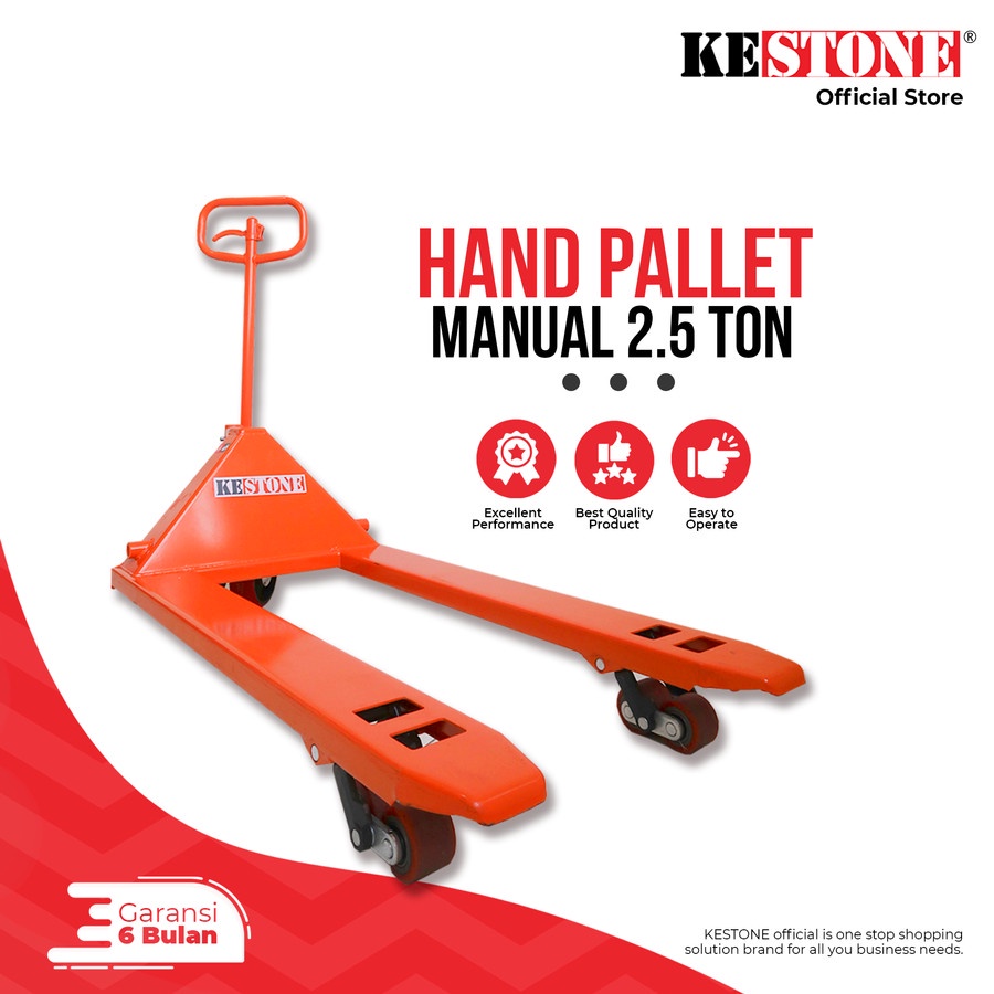 Jual Hand Pallet Manual 2,5 Ton - Hand Forklift Hand Lift Hand Pallet ...