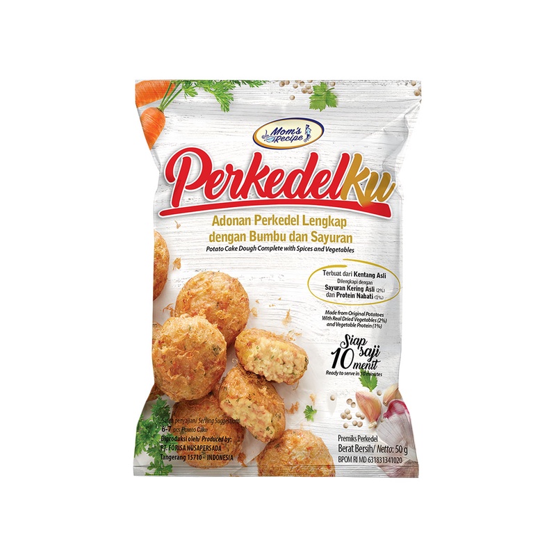 Jual TEPUNG BUMBU INSTAN | PERKEDELKU 50G | ADONAN PERKEDEL SIAP PAKAI ...